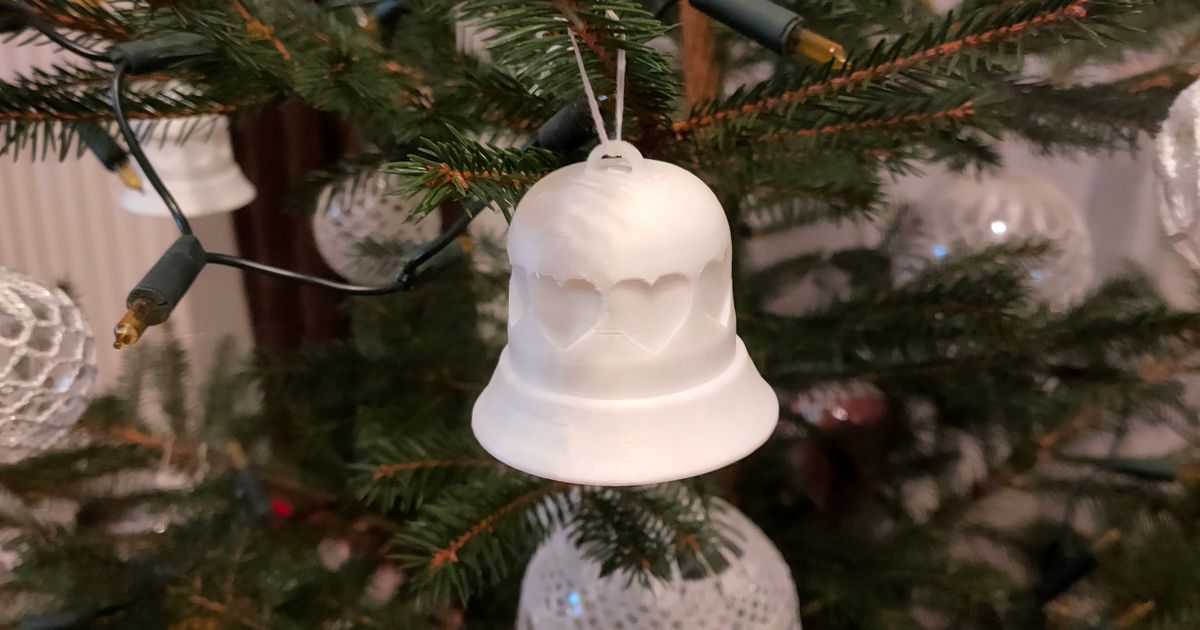 christmas bell for christmass tree by Zuberek | Download free STL model ...