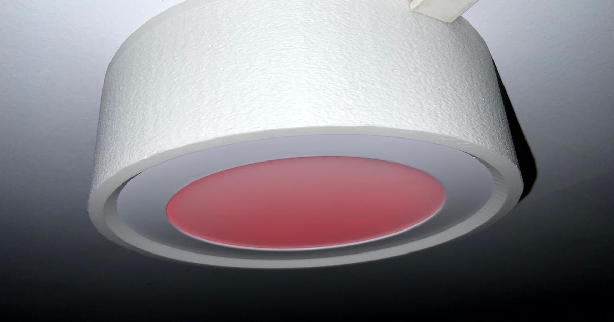 Simple Ceiling light by Marvin A | Download free STL model | Printables.com