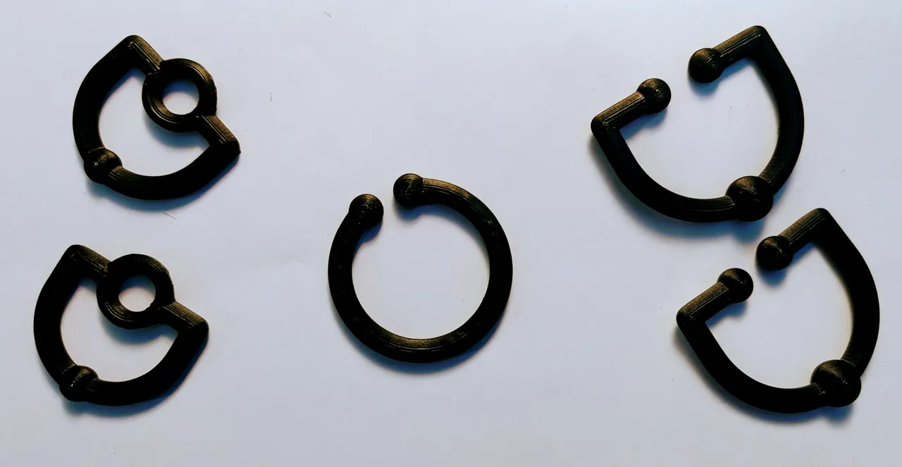 Costume Body Rings - for prop use only by HNCXTech | Download free STL ...