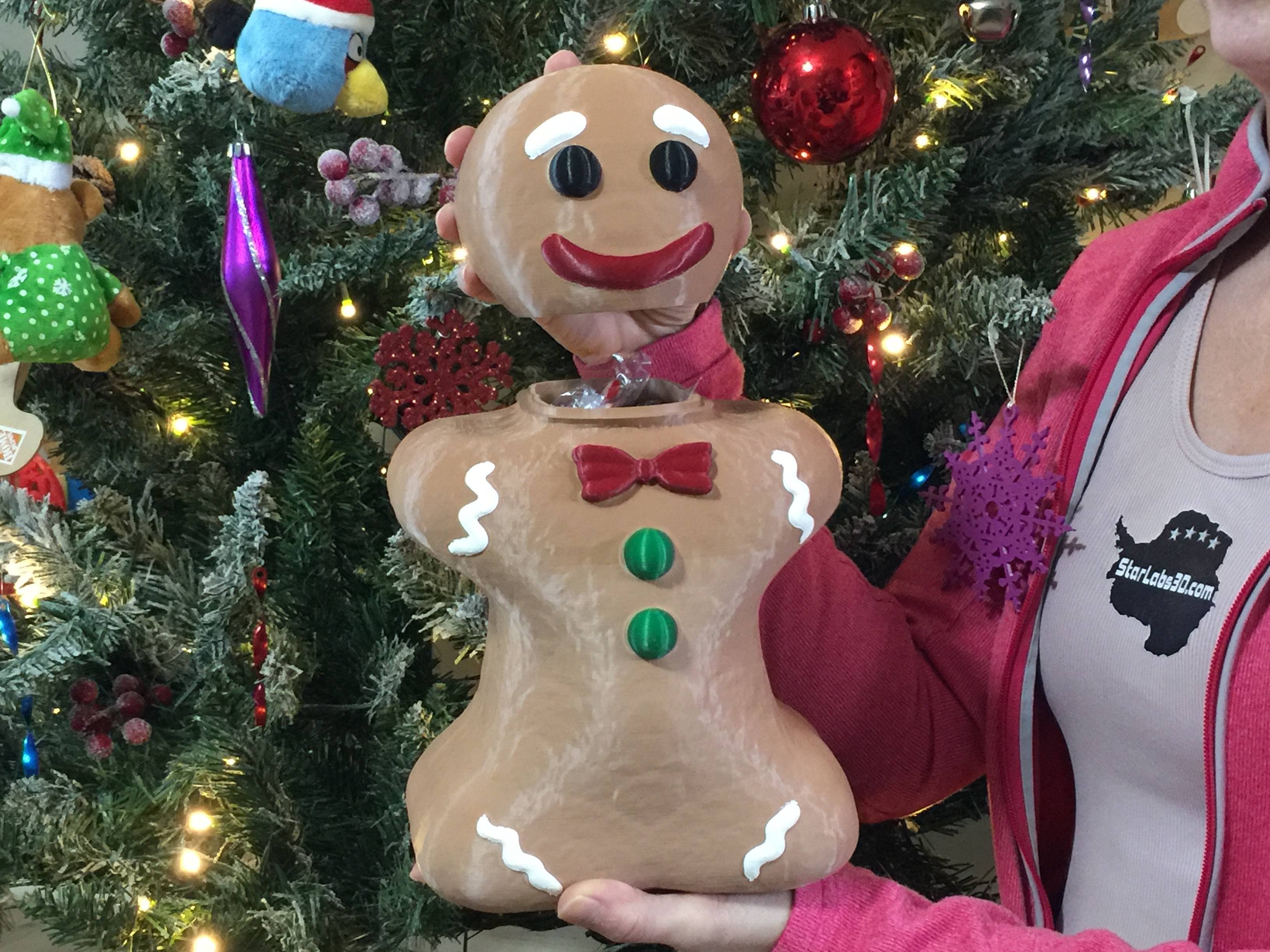 Gingerbread Jar by StarLabs3D | Download free STL model | Printables.com