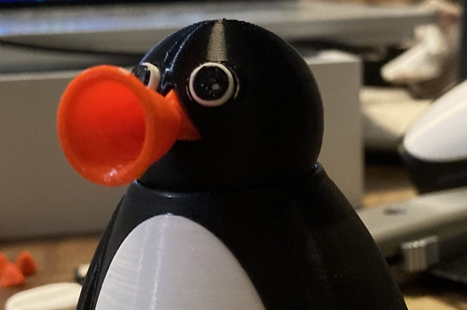 Noot Noot for Posable penguin remix von Meow Box | Kostenloses STL-Modell herunterladen ...