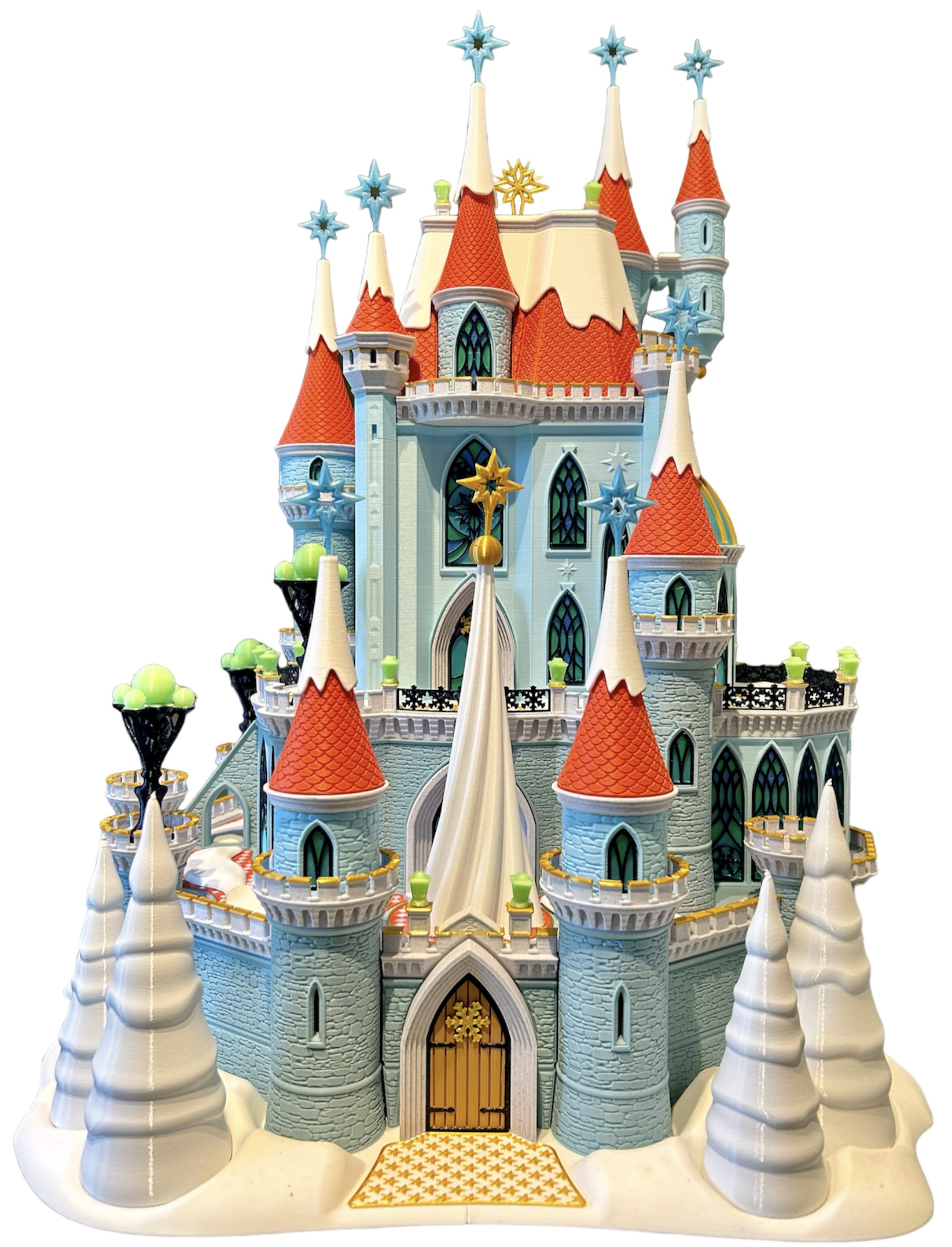 Christmas Castle by fulv@me.com | Printables Store