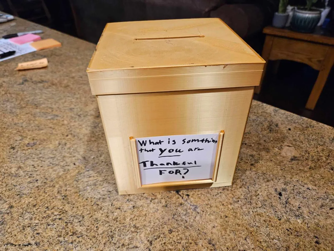 Note Box by Maverick Werth | Download free STL model | Printables.com