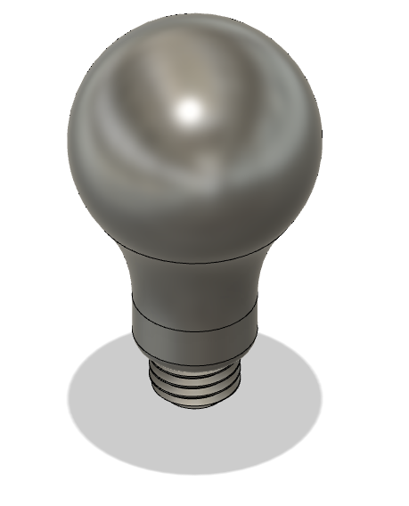 Light bulb by 214462948 | Download free STL model | Printables.com