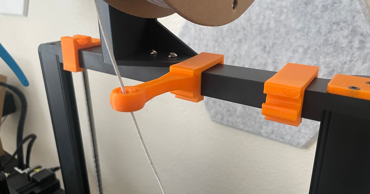 Ender-3 V3 SE Ball Joint Filament Guide Remastered von w33ble ...