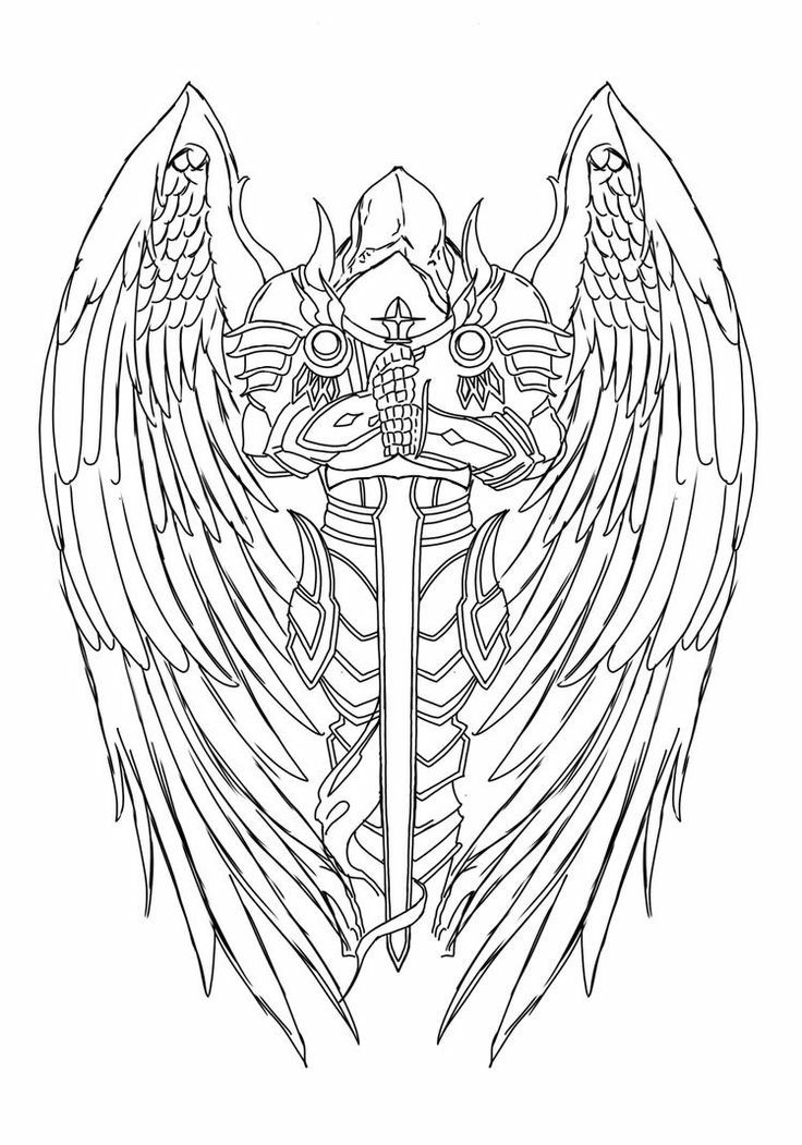 Archangel Rapheal by Peter Ennist | Download free STL model ...