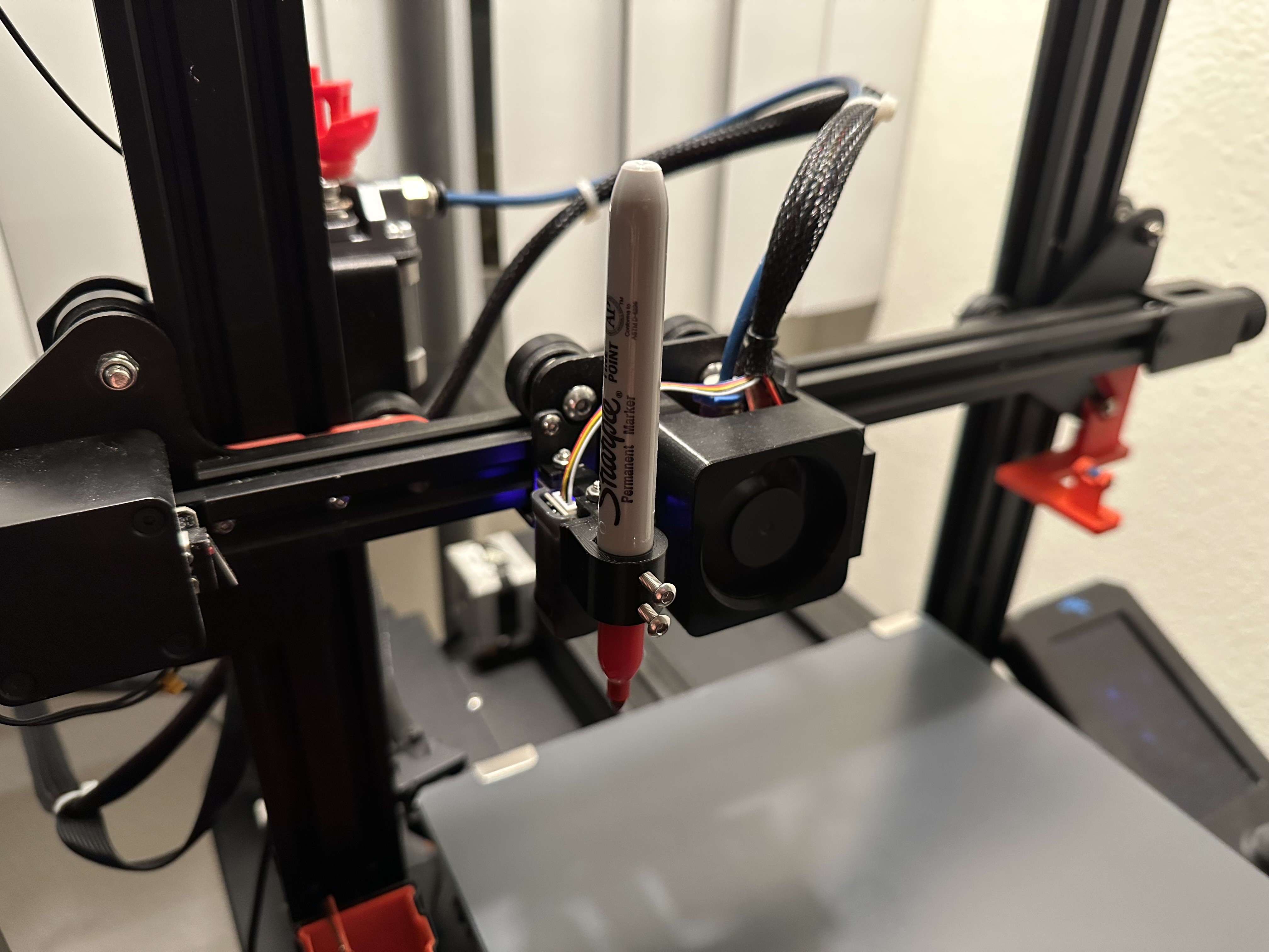 Pen Plotter for BLtouch mount by Kenneth Nkosi Lee Smith | Download ...