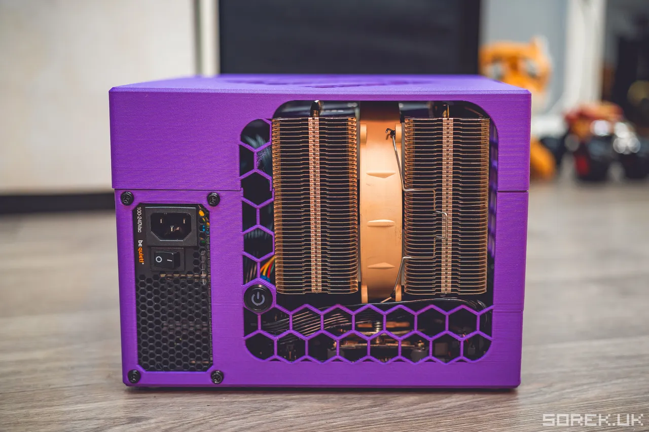 Smallest ITX (MiniATX) PC case - full length graphic card + Noctua NH ...