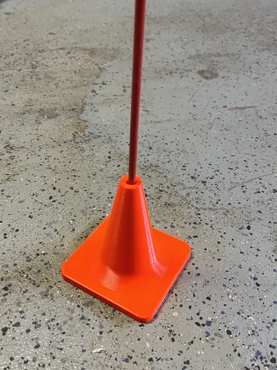 Small cones for supporting reflective poles by Parsingphase | Download ...