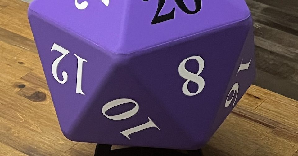 XL D20 Box by mkoistinen | Download free STL model | Printables.com