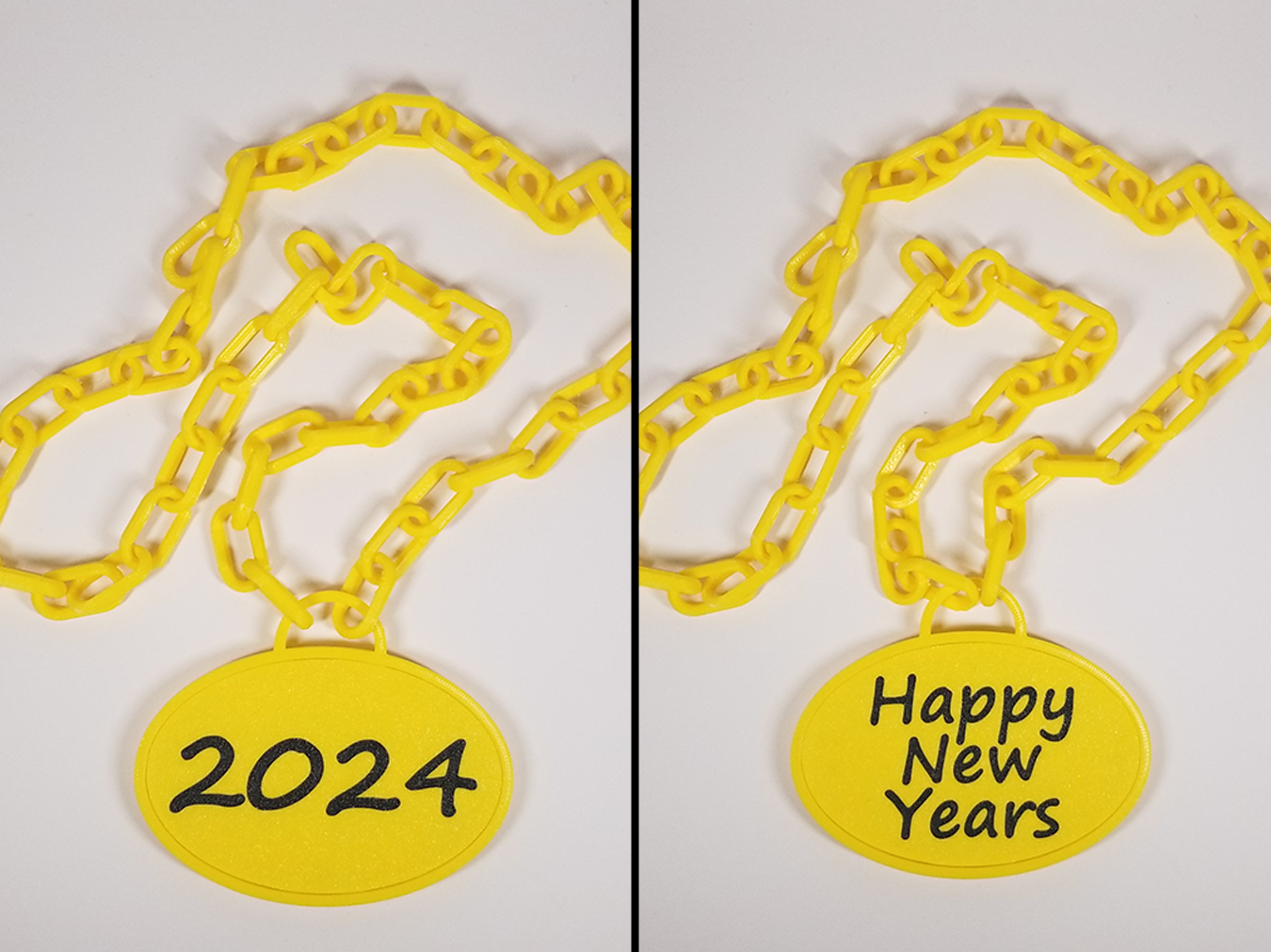 BLING in the New Year - Novelty Gold Chain by TheMakerSphere | Download ...