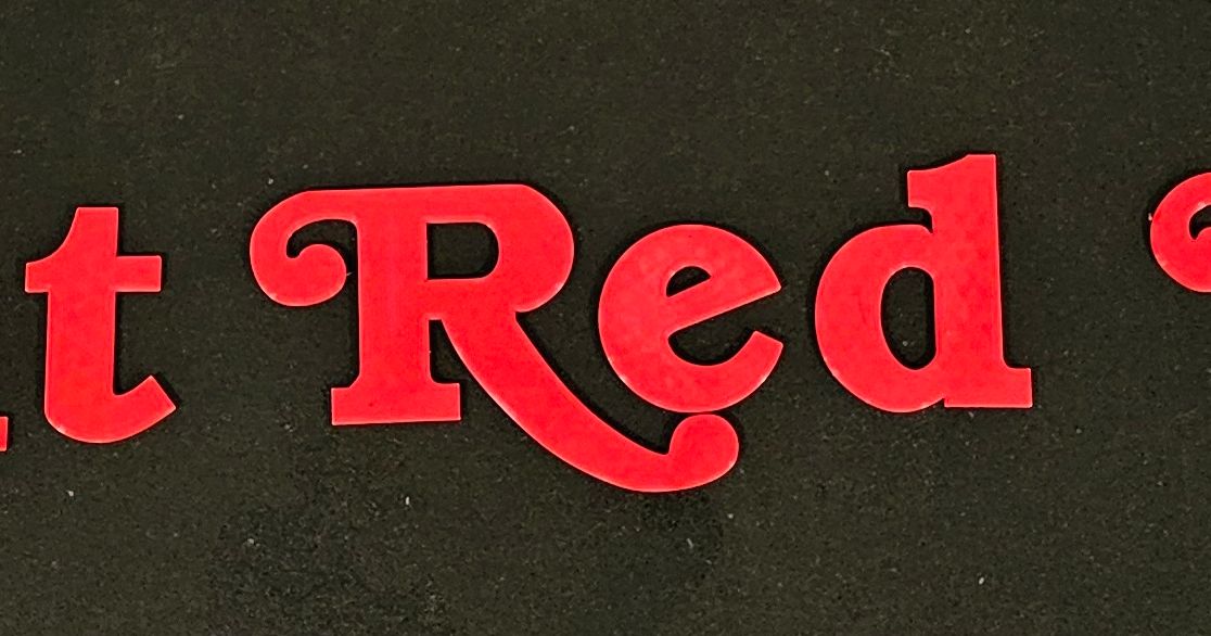 Detroit Red Wings Text by Jackson Martin | Download free STL model ...