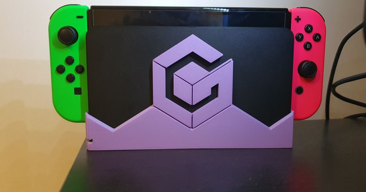Nintendo Switch OLED Dock Gamecube Cover by monsoonery | Download free ...