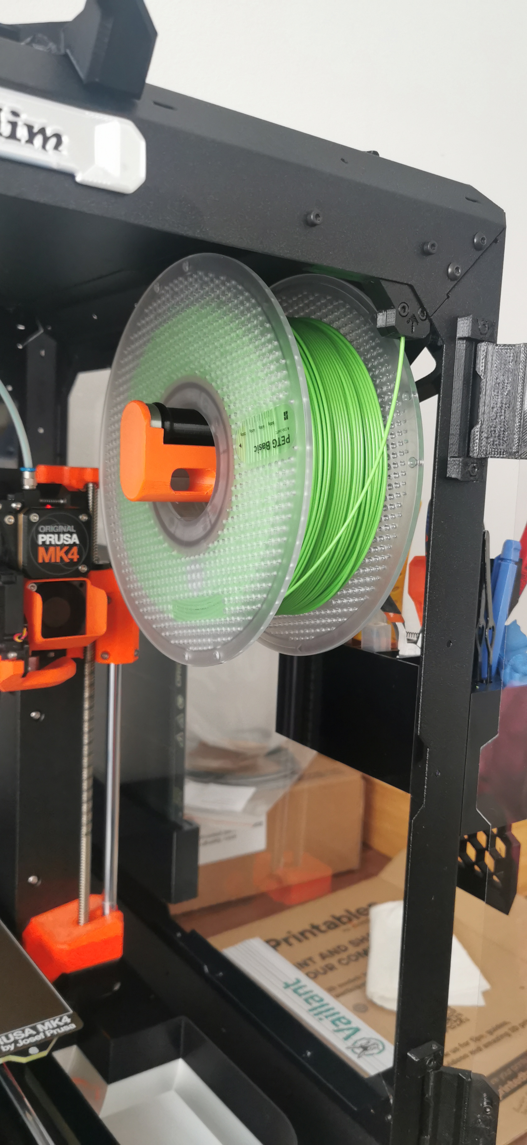 Filler Filament Spool Holder Original Prusa Enclosure Remix by Vadim ...
