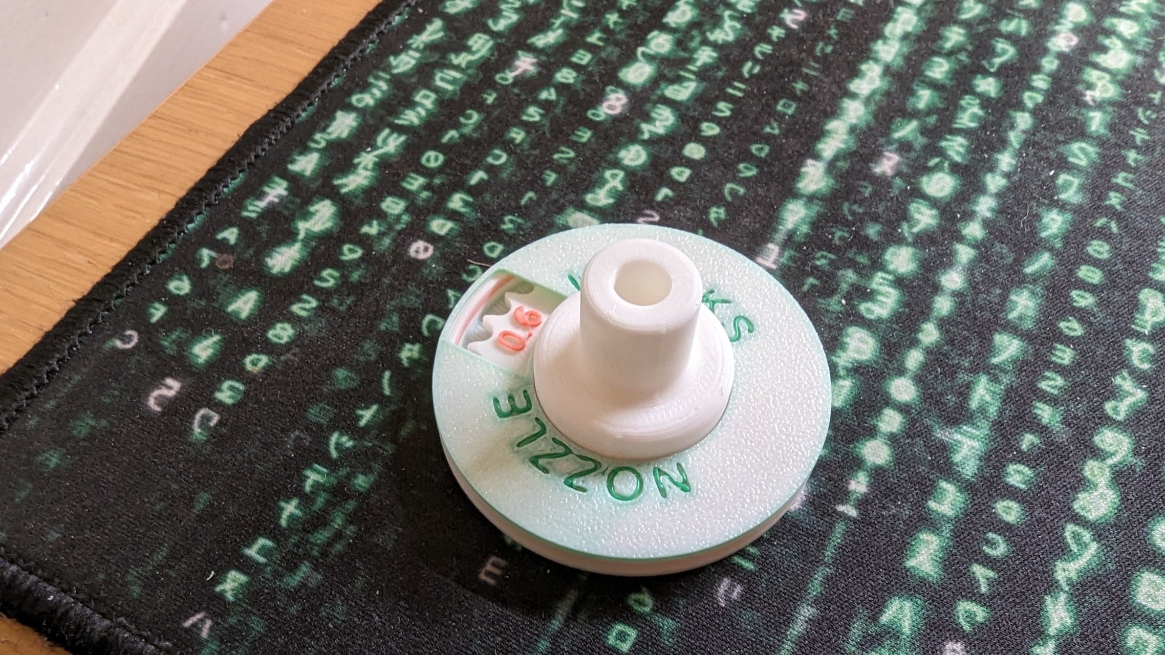 Nozzle size indicator by egJohnDoe | Download free STL model ...