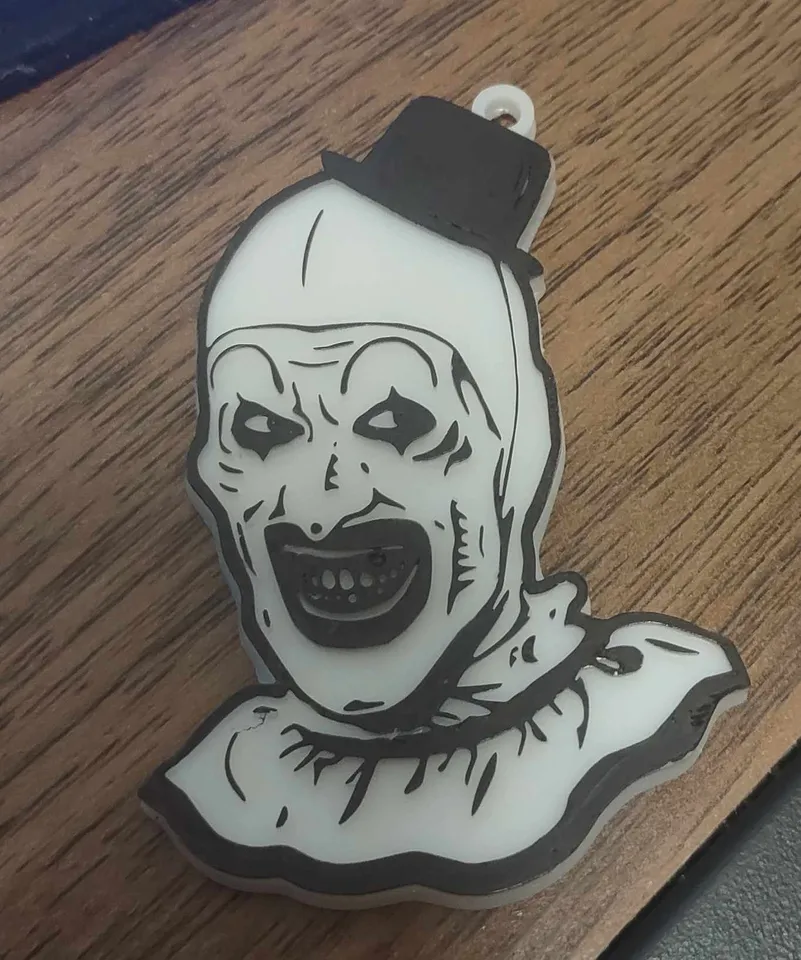 Art the Clown Keychain by Billy Young | Download free STL model ...