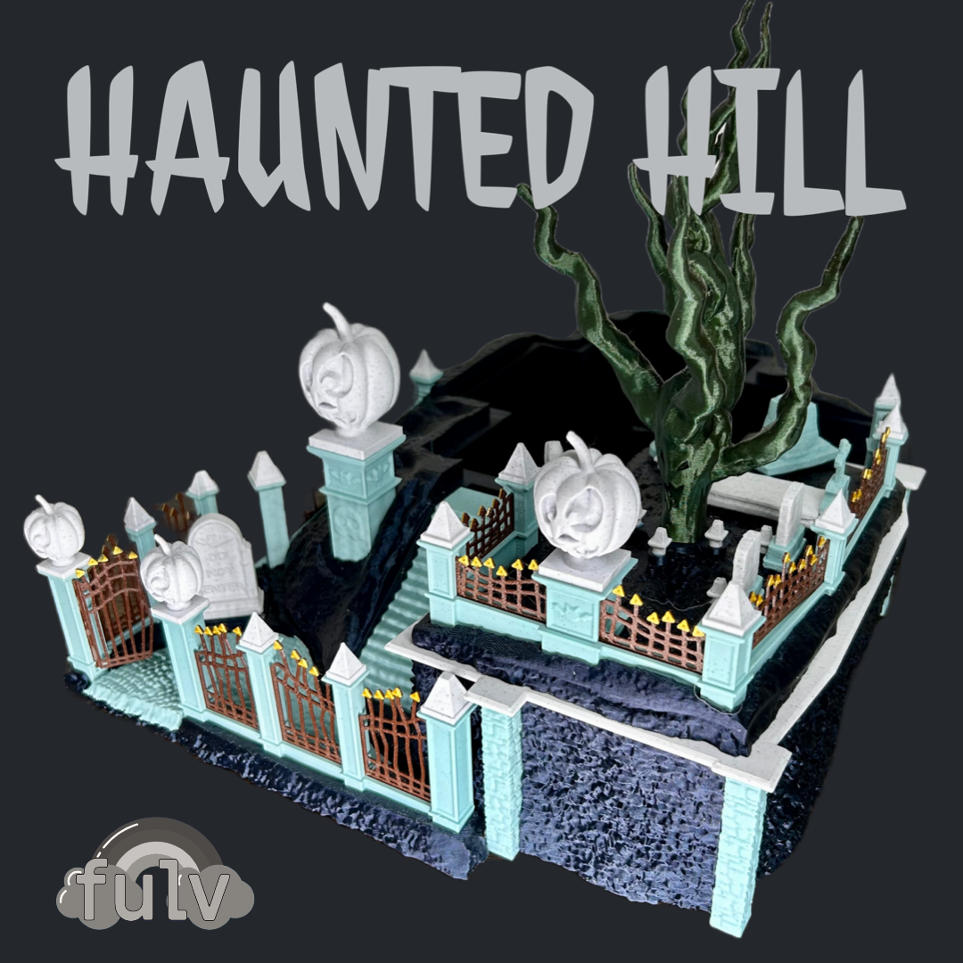 HAUNTED HILL (add-on) by fulv@me.com | Printables Store