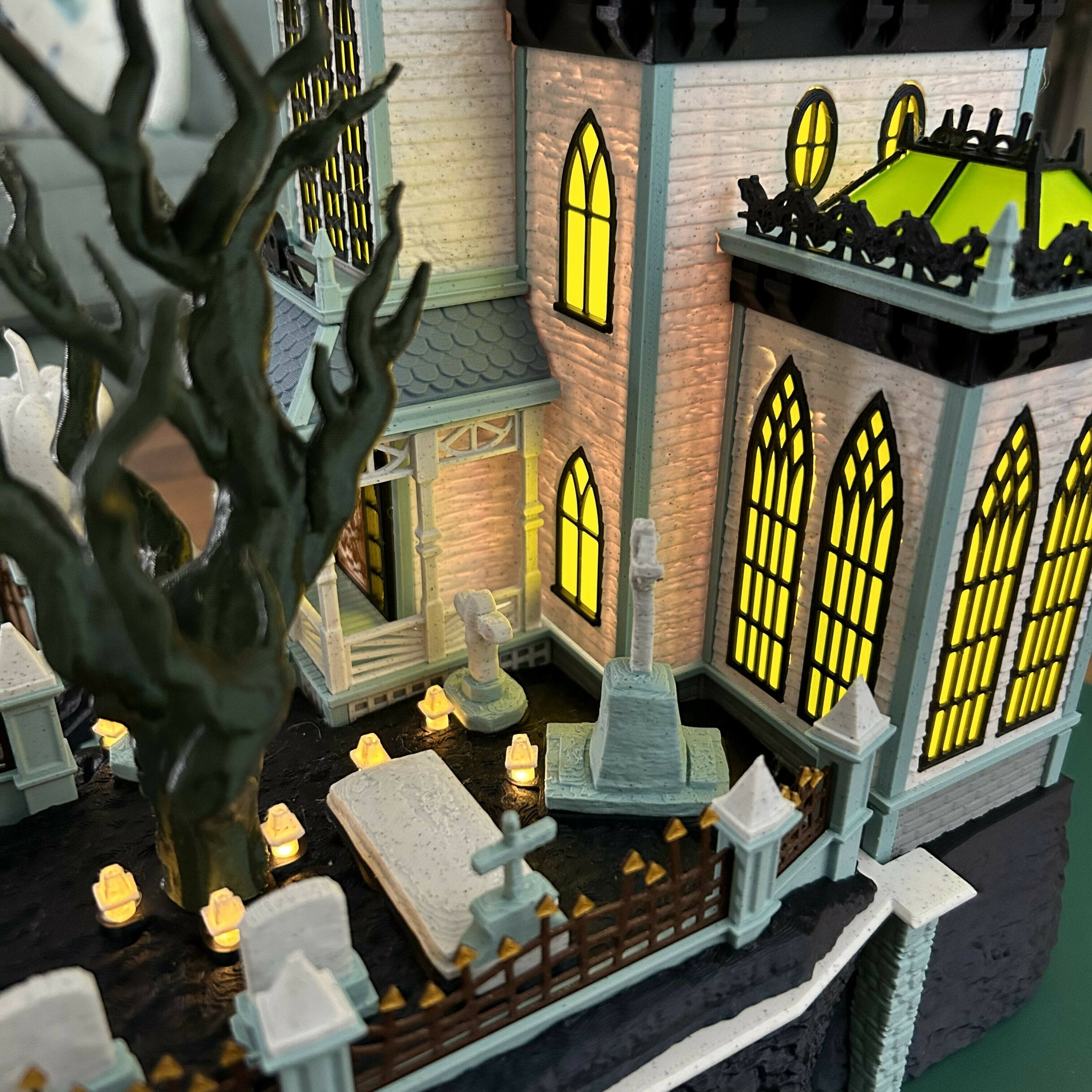 HAUNTED HILL (add-on) by fulv@me.com | Printables Store
