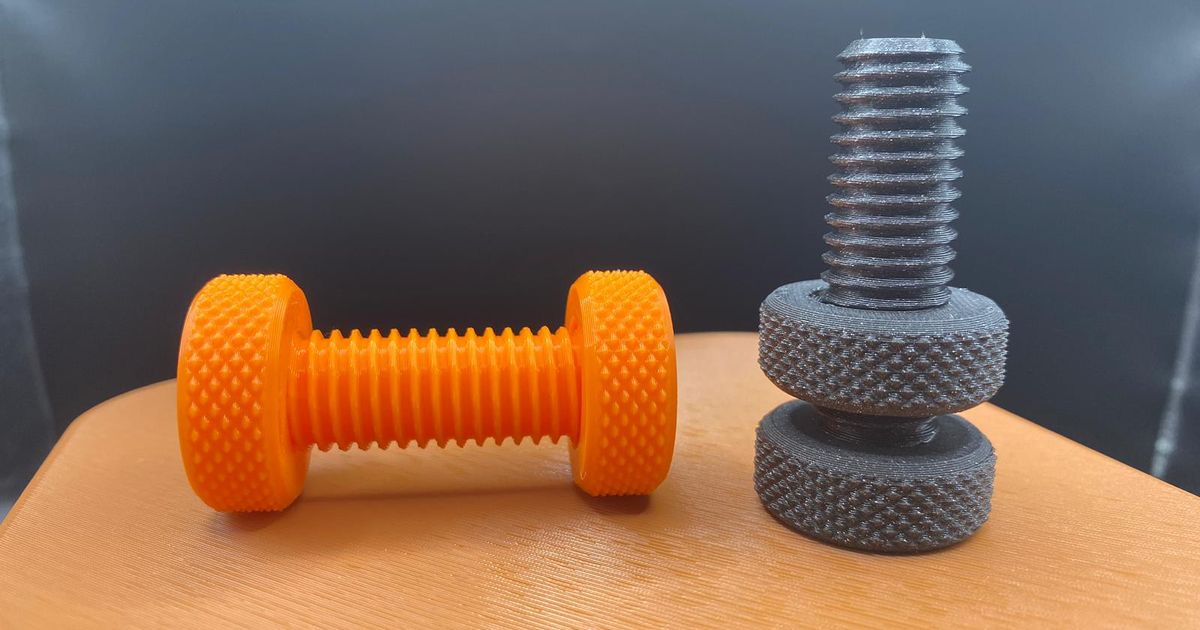 Nut & Bolt by Nazukao | Download free STL model | Printables.com