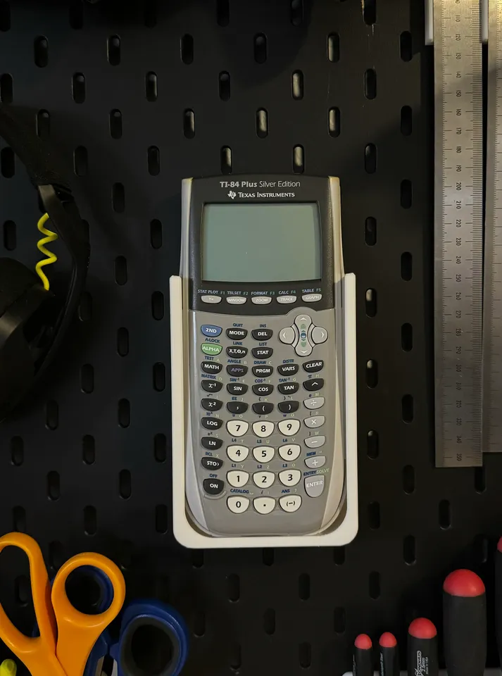 Calculator Holder - Skadis Holder by Paul | Download free STL model ...