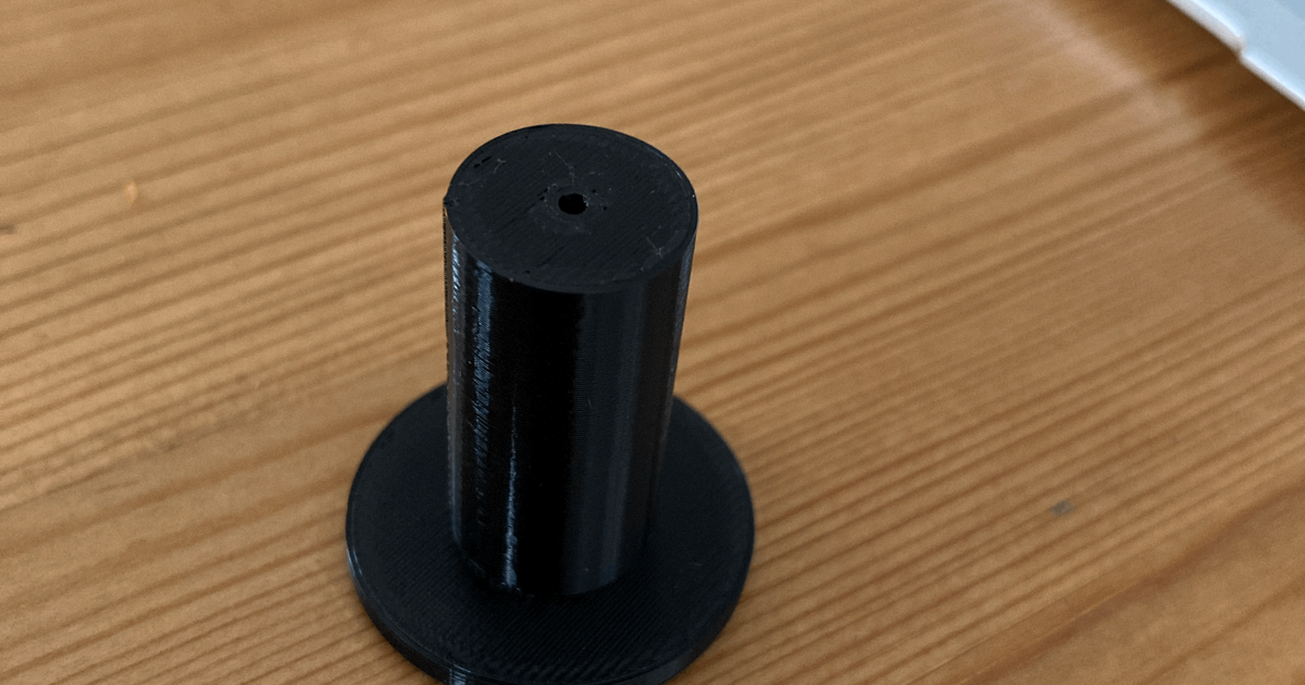 Cirrus aeroplane door carpet fastener by cskomlosy | Download free STL ...