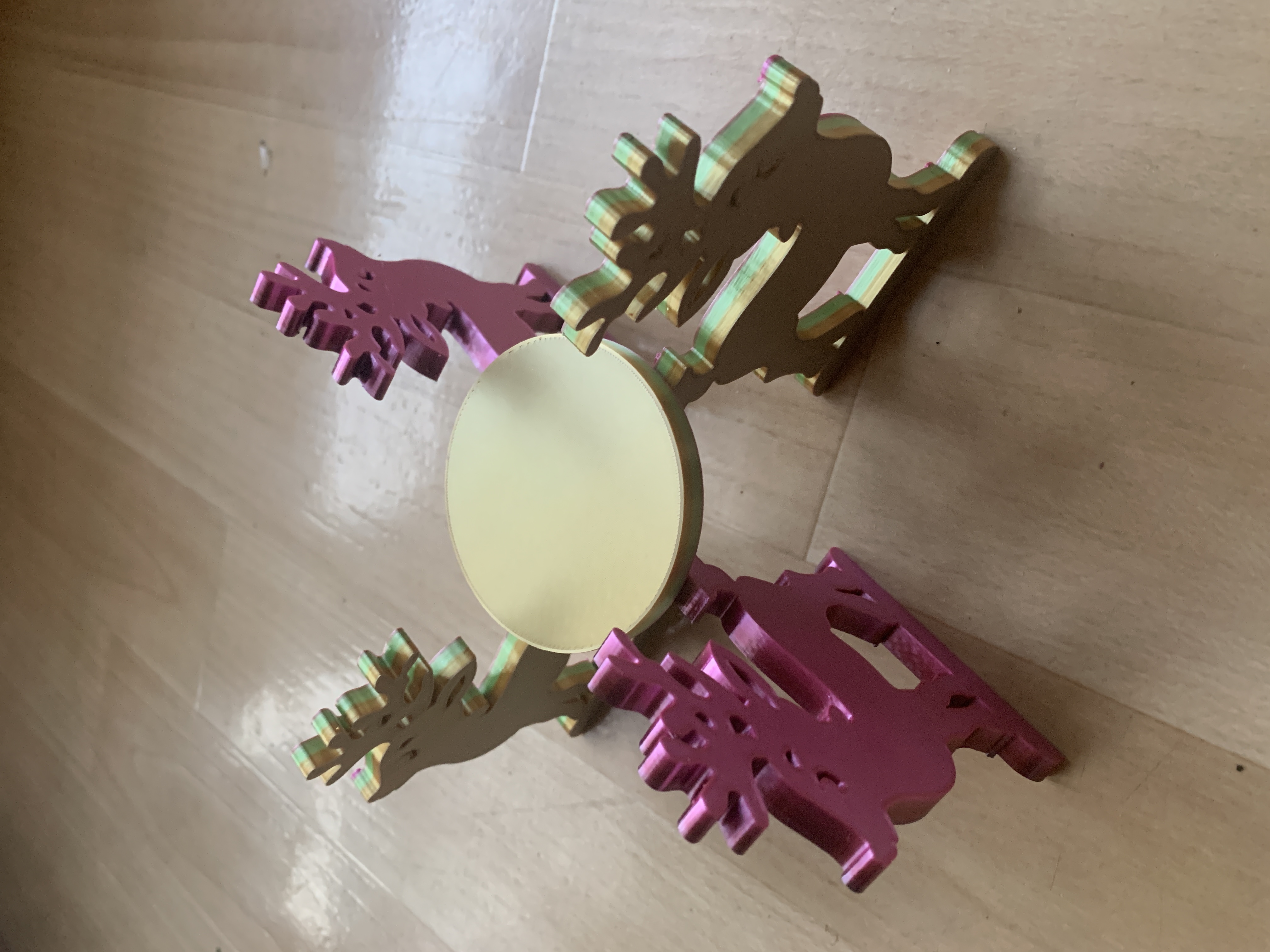 Nice reindeer Candle Stand (OnShape) by Leon.Reijnders | Download free ...