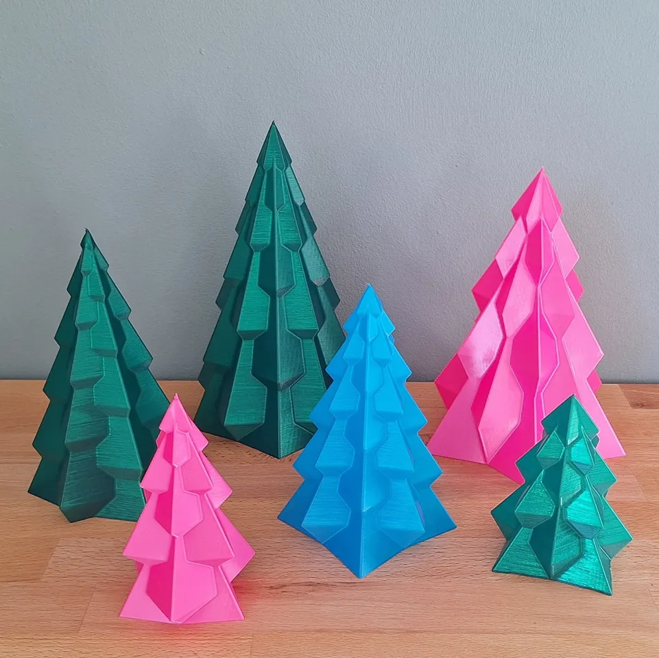 Parametric Christmas Trees by Ander | Download free STL model ...
