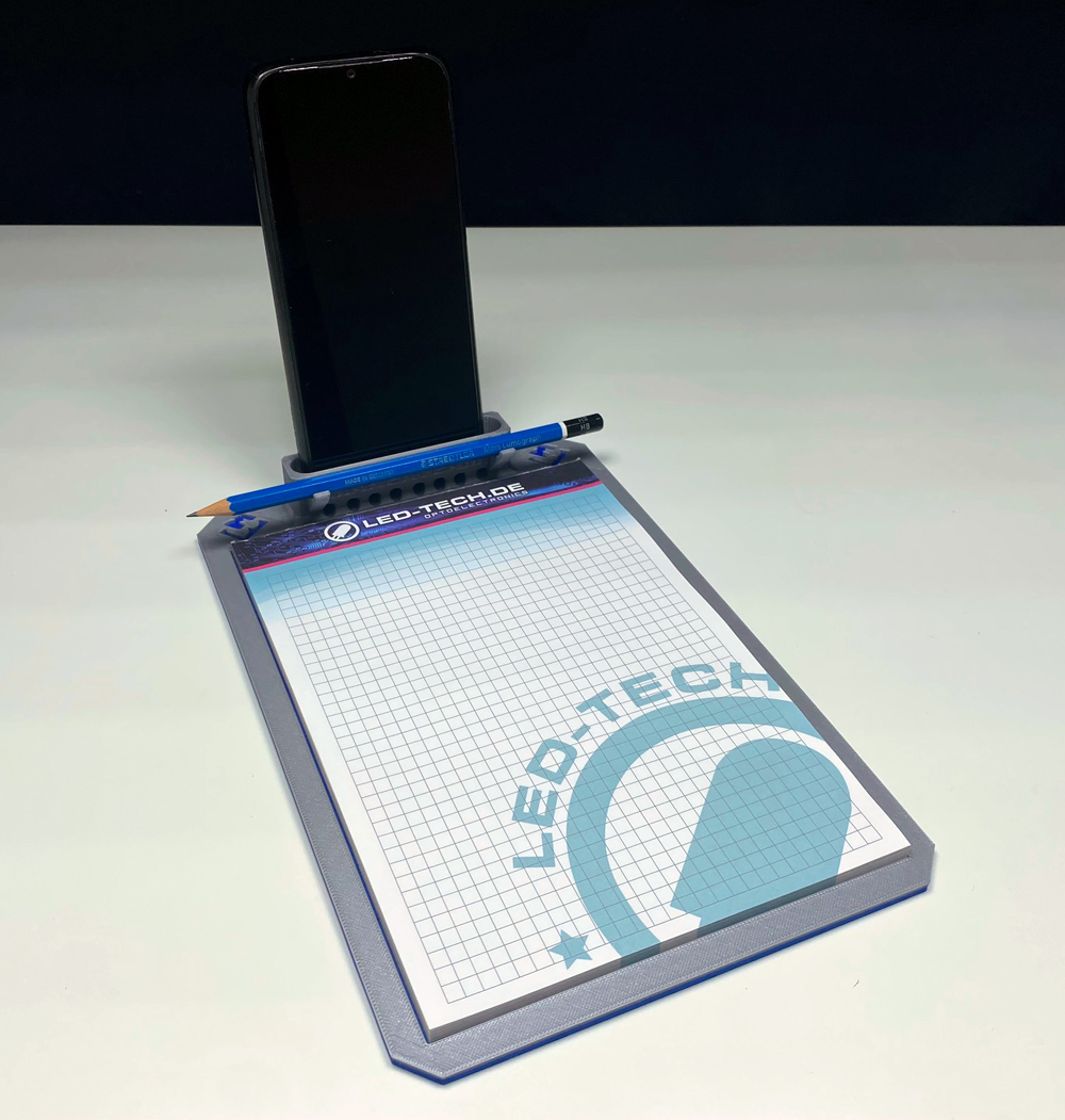 MEETINGmate: DIN A5 Notepad Holder + Soundbox + Pen Holder by MAKERTEAM ...