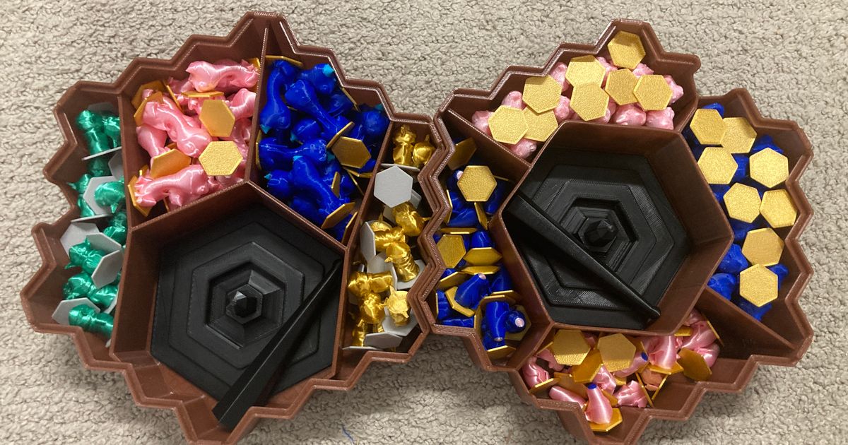 Balance Game Box with Dividers by jackTfrost | Download free STL model ...