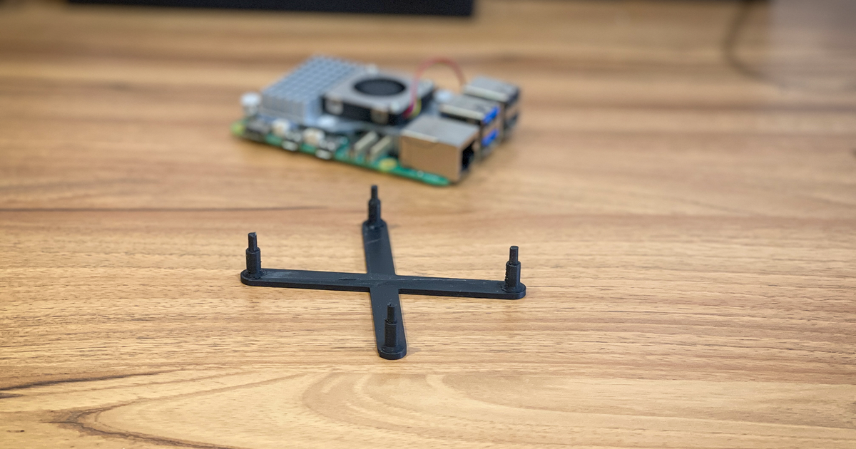 Super Simple Raspberry Pi Stand By Alphaproject Download Free Stl Model 