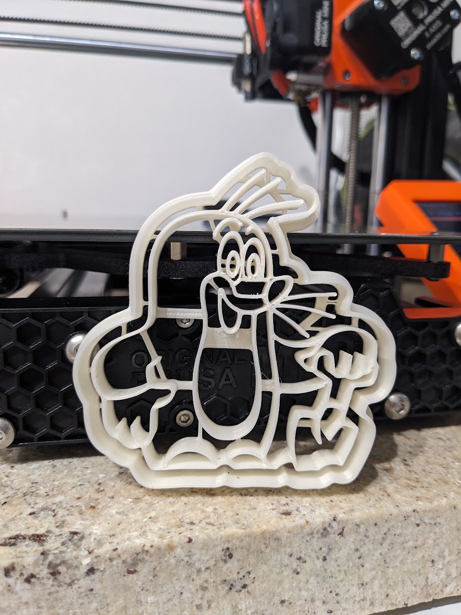 Krecik - Cookie Cutter by Dziobak | Download free STL model ...
