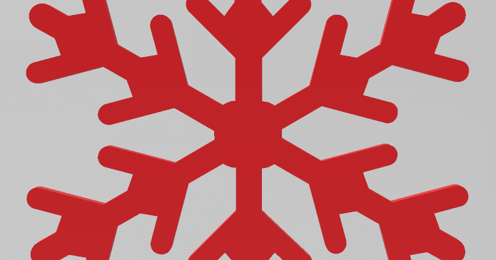 EASY TO PRINT, SNOWFLAKE, CHRISTMAS ORNAMENT 22, ORNAMENTS by Cornerstone 3D | Download free STL ...