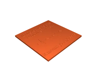 Funny Medical Humor Sign by Asclepius | Download free STL model ...