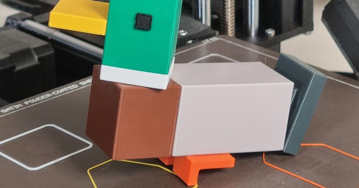 Cubic Duck by PeterM | Download free STL model | Printables.com