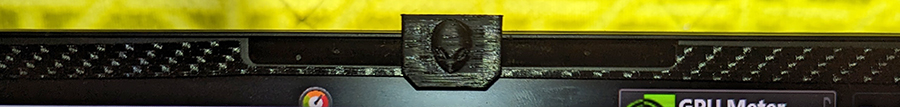 Alienware m15 R7 webcam cover by zogthegreat | Download free STL model ...