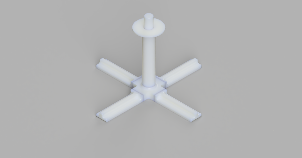 Modular Paint Stand - 9.5mm Peg by JrichTX | Download free STL model ...