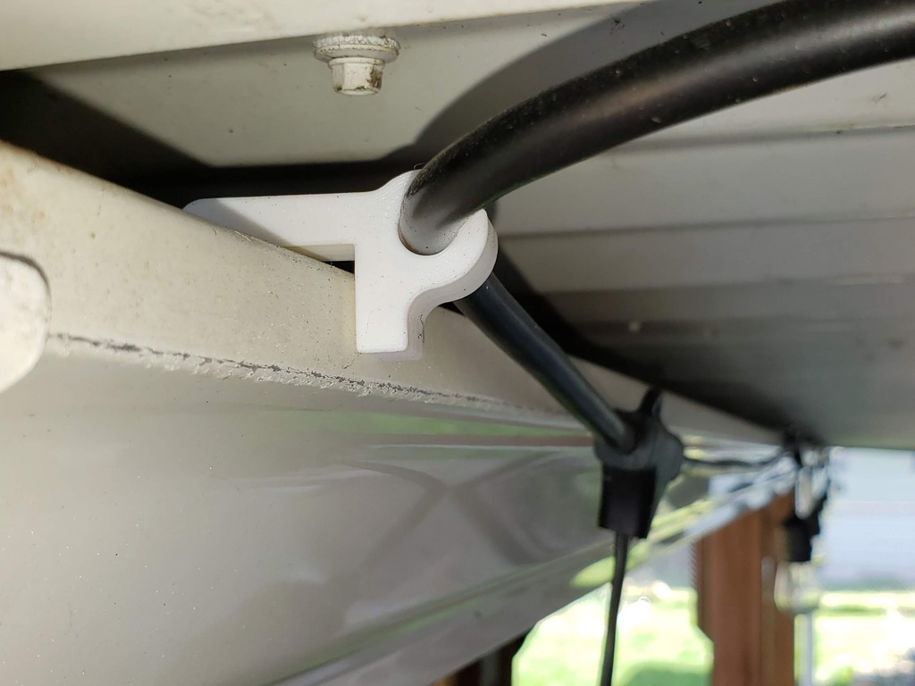 LED String Light Gutter Clip by JrichTX | Download free STL model ...