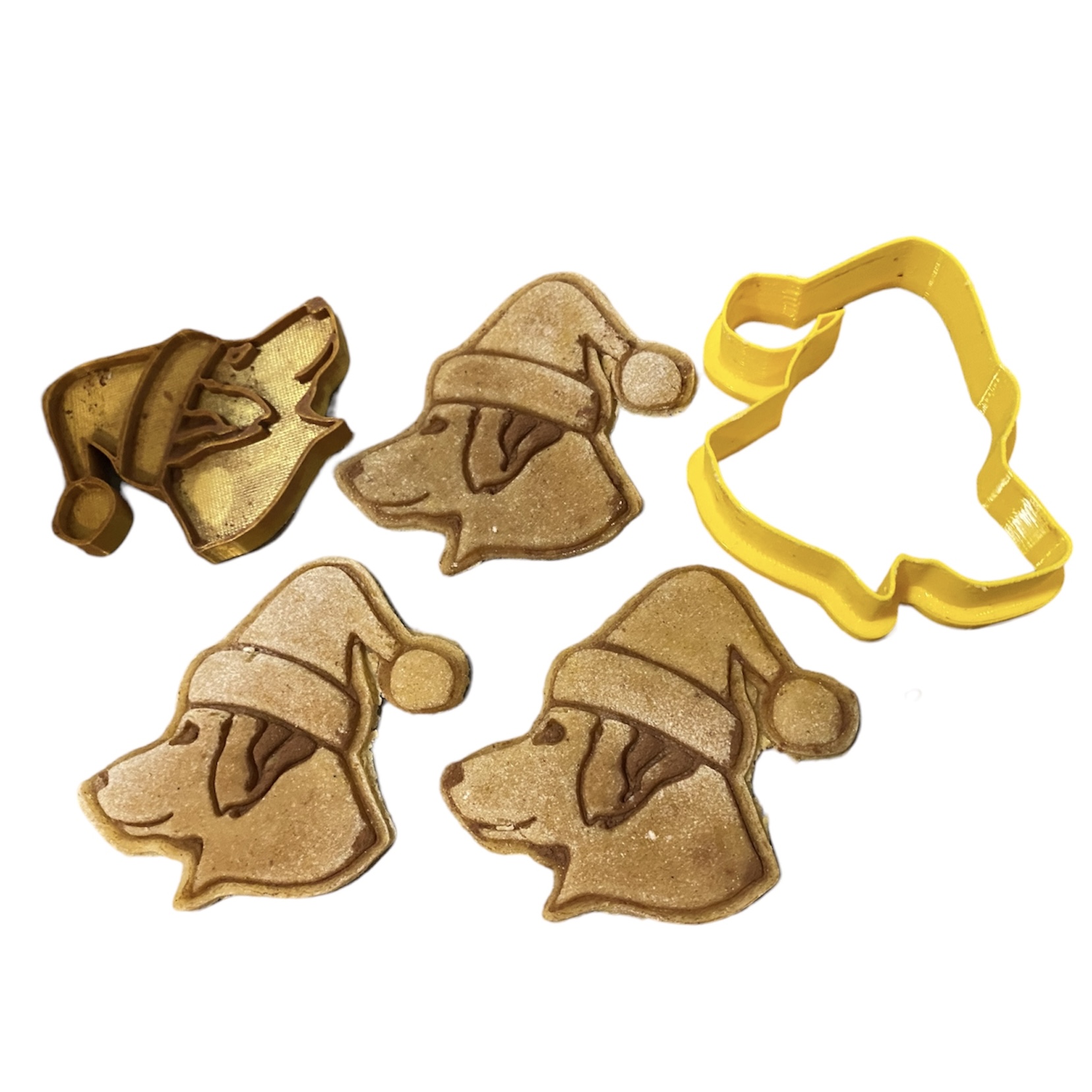 Christmas dog cookie cutter by Dash | Download free STL model ...
