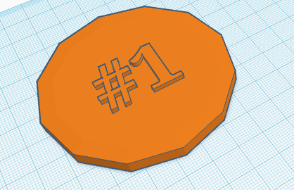 #1 Coin by Lbh6543 | Download free STL model | Printables.com