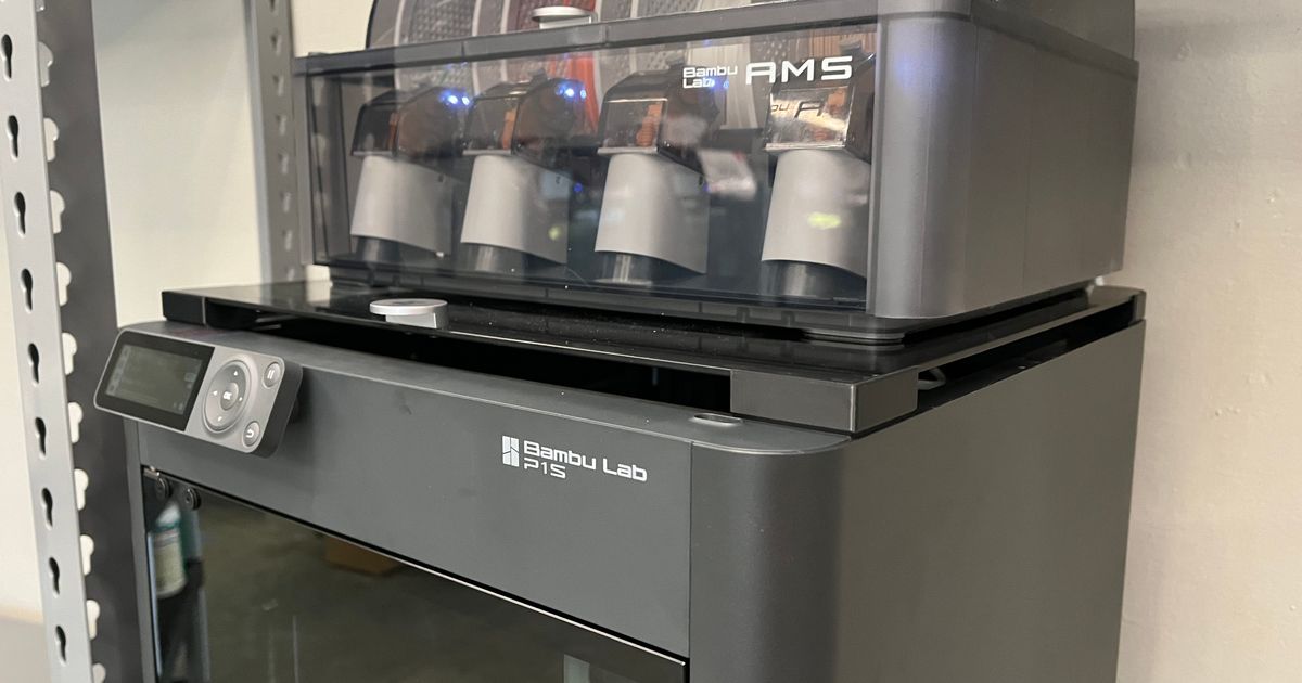 Bambu Lab P1S Top Cover Spacers by Lemons | Download free STL model ...