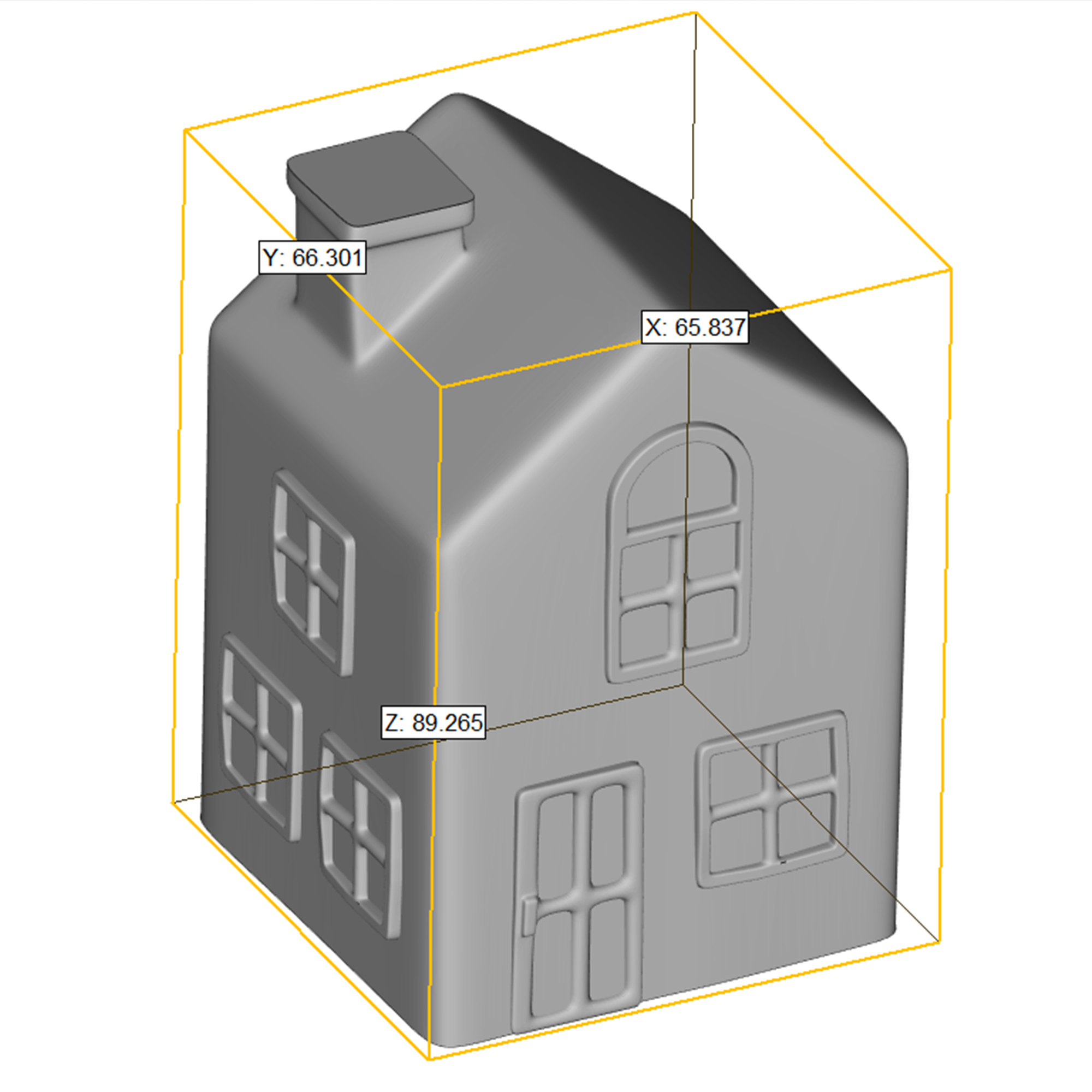 Cozy Illuminated House - Small by LayerModels | Download free STL model ...