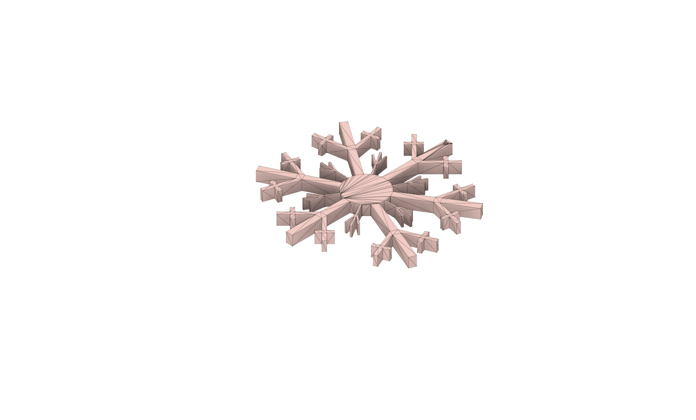 snowflake v1 by Gavin Dunning | Download free STL model | Printables.com