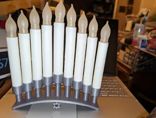 Menorah by tinkerman214 | Download free STL model | Printables.com