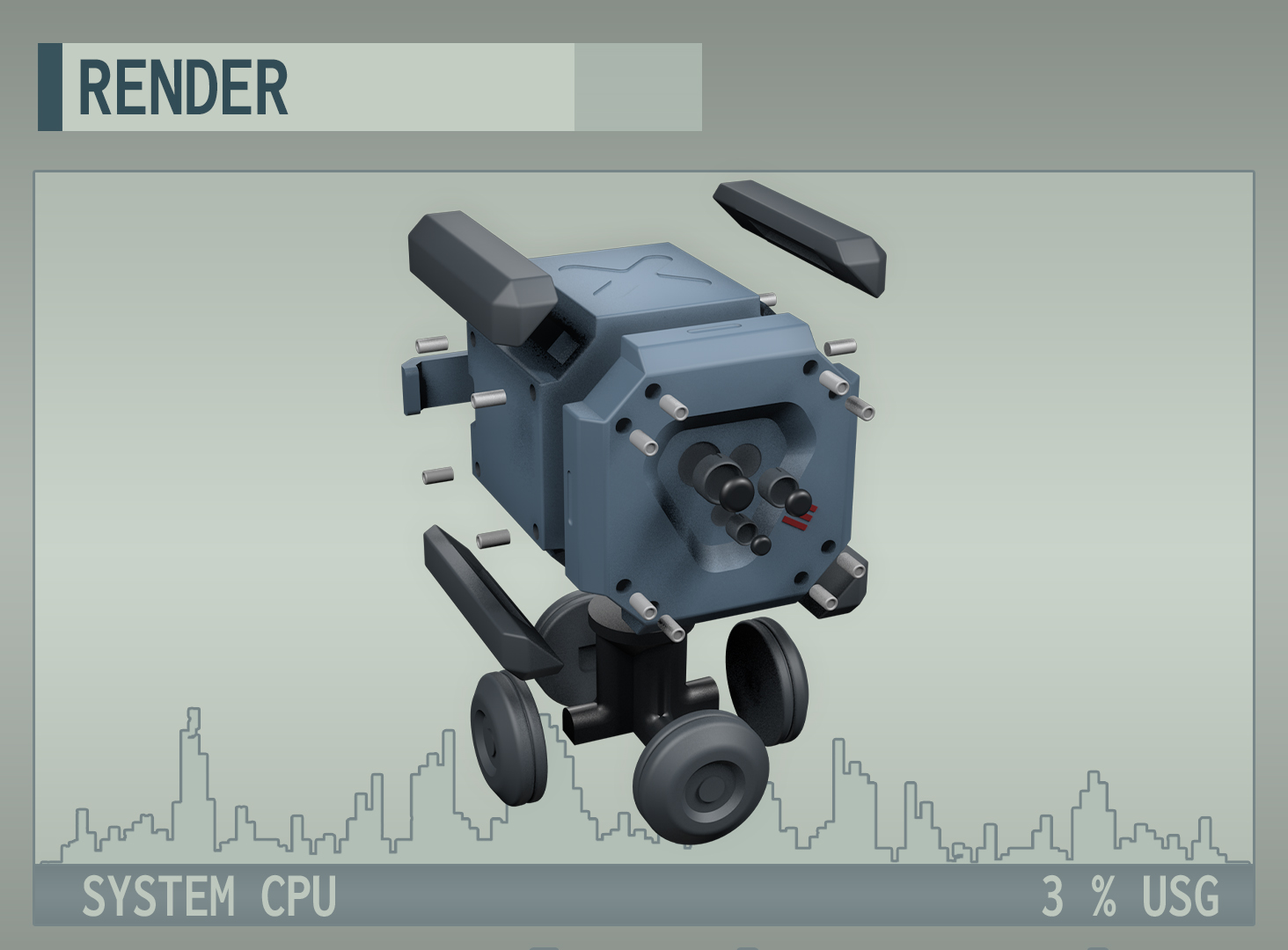 Starfield Security Bot Model Kit (Supportless, FDM friendly) by ...