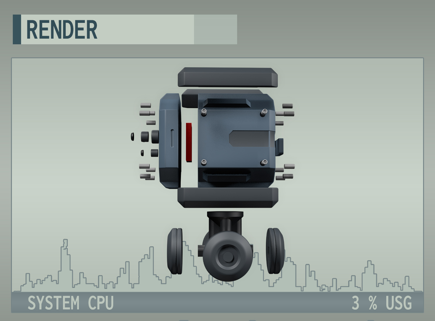 Starfield Security Bot Model Kit (Supportless, FDM friendly) by ...