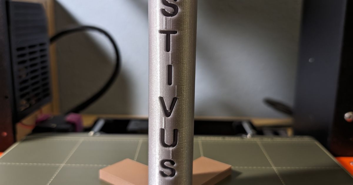 Festivus Pole by ChristieLeeEMT | Download free STL model | Printables.com