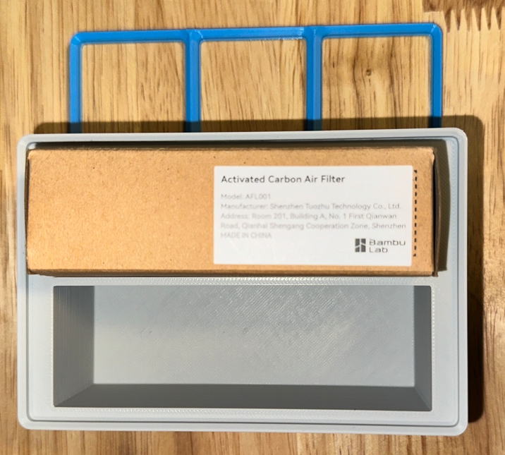 Gridfinity Bambu Activated Carbon Filter 2x3 Bin por bonesupport ...