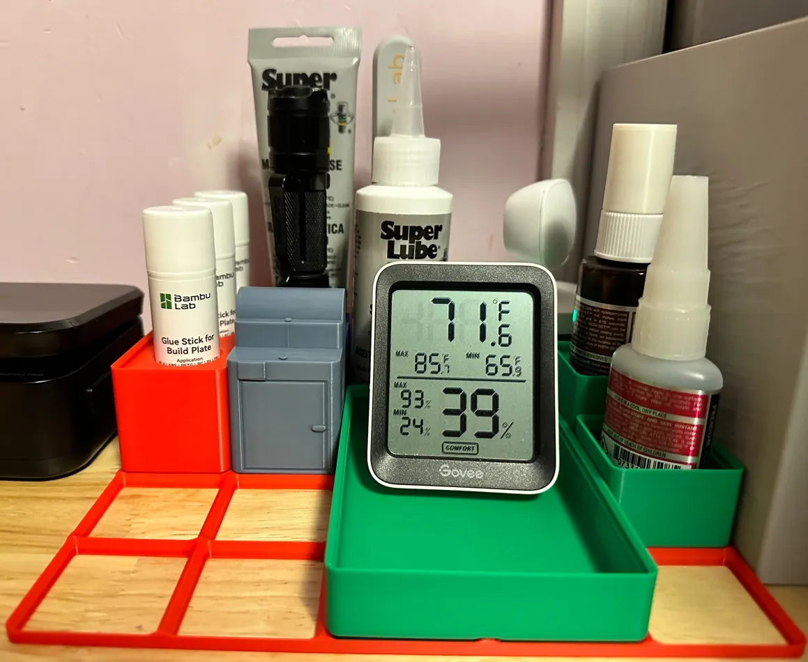 Gridfinity Model Bambu X1C by bonesupport | Download free STL model ...