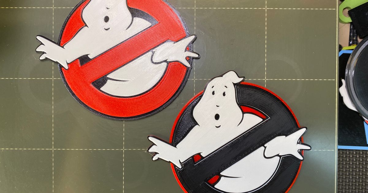 Ghostbusters Coasters Large by nerdyviews | Download free STL model ...