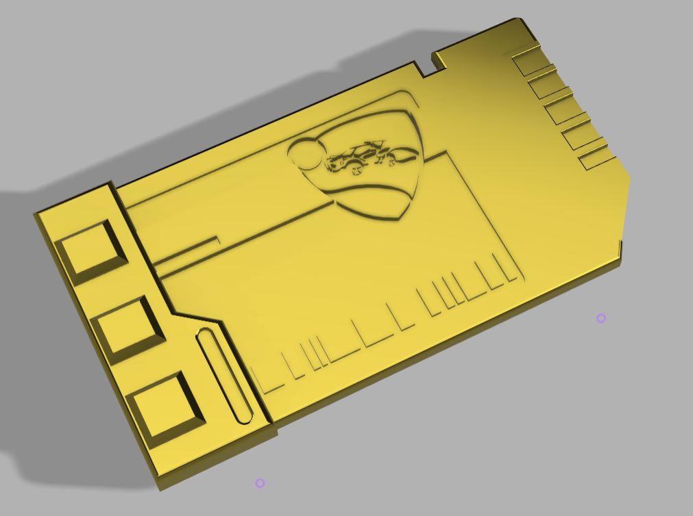 OG ROCKET LEAGUE KEY - KEY RING by azskalt | Download free STL model ...